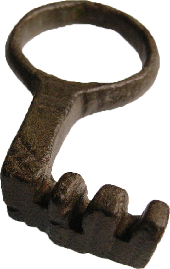 Vz: Roman bronze ring key with beautiful patina, estate collection | MA ...