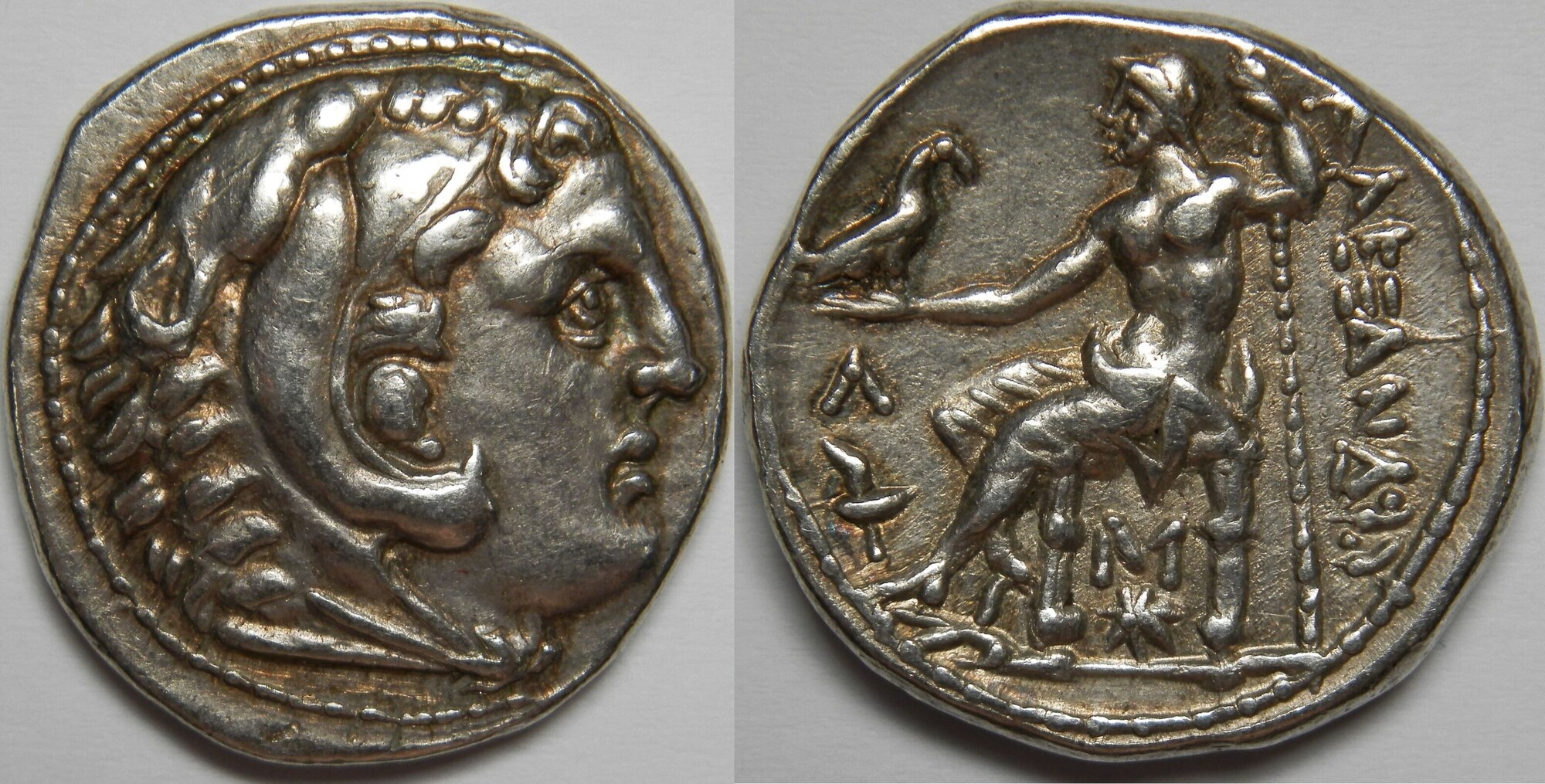 Kingdom of Macedon AR Tetradrachm 307-297 BC Kassander XF | MA-Shops