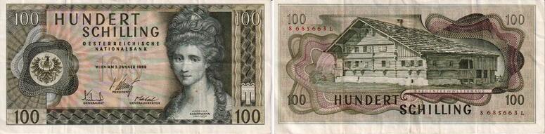 Banknote - Österreich - 50 Schilling - 1970 - Ferdinand Raimund IV | MA ...