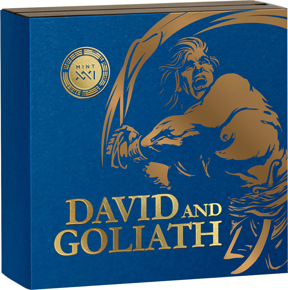 10 Cedis 2 OZ David & Goliath Ghana 2022 AF | MA-Shops