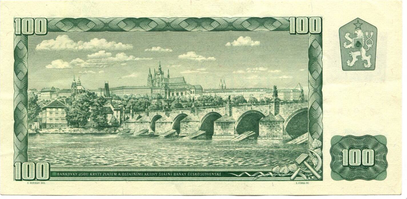 Tschechische Republik, 100 Korun 1961(1993) EF | MA-Shops