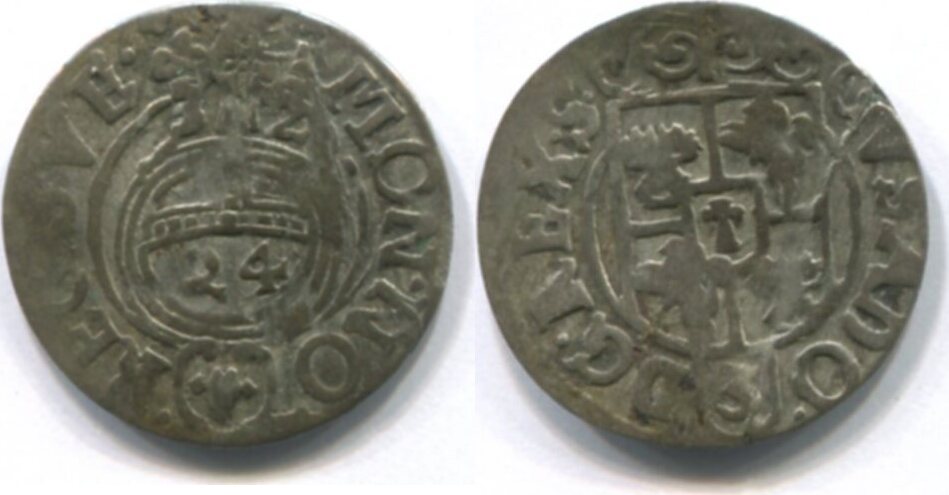 Elbing, 1/24 Taler 1632 Gustav Adolf II.1611-1632, VF | MA-Shops