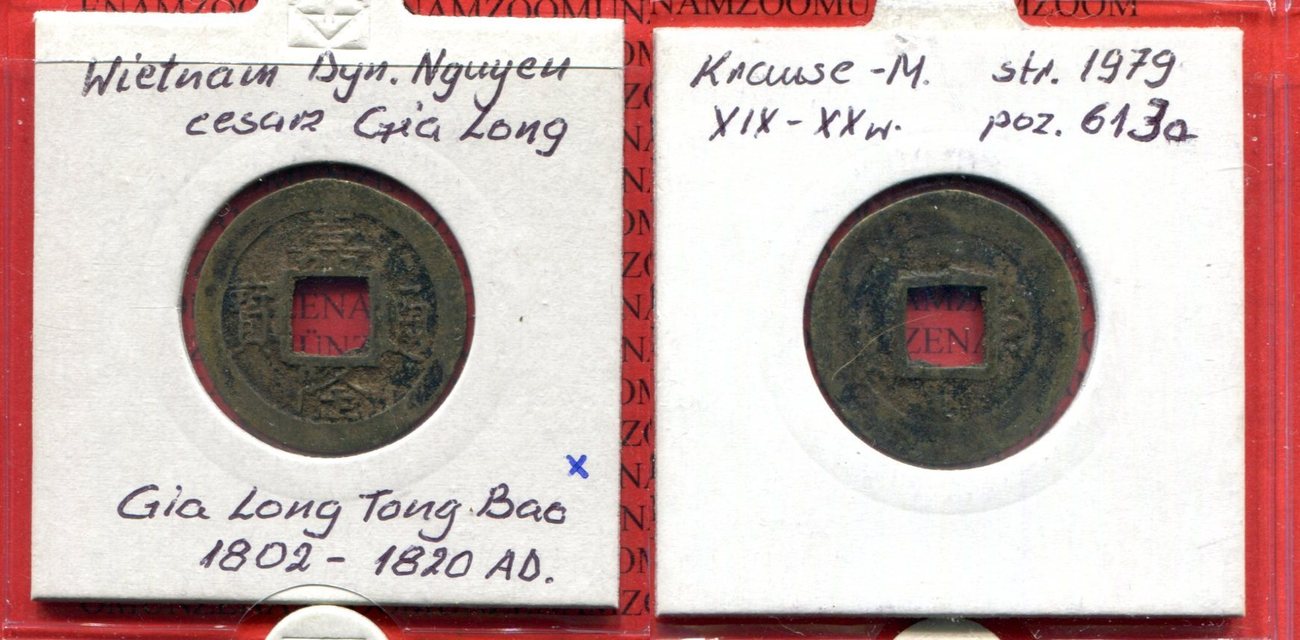 Vietnam Nguyen Dynastie Gia Long 1802 - 1820 AD see picture | MA-Shops