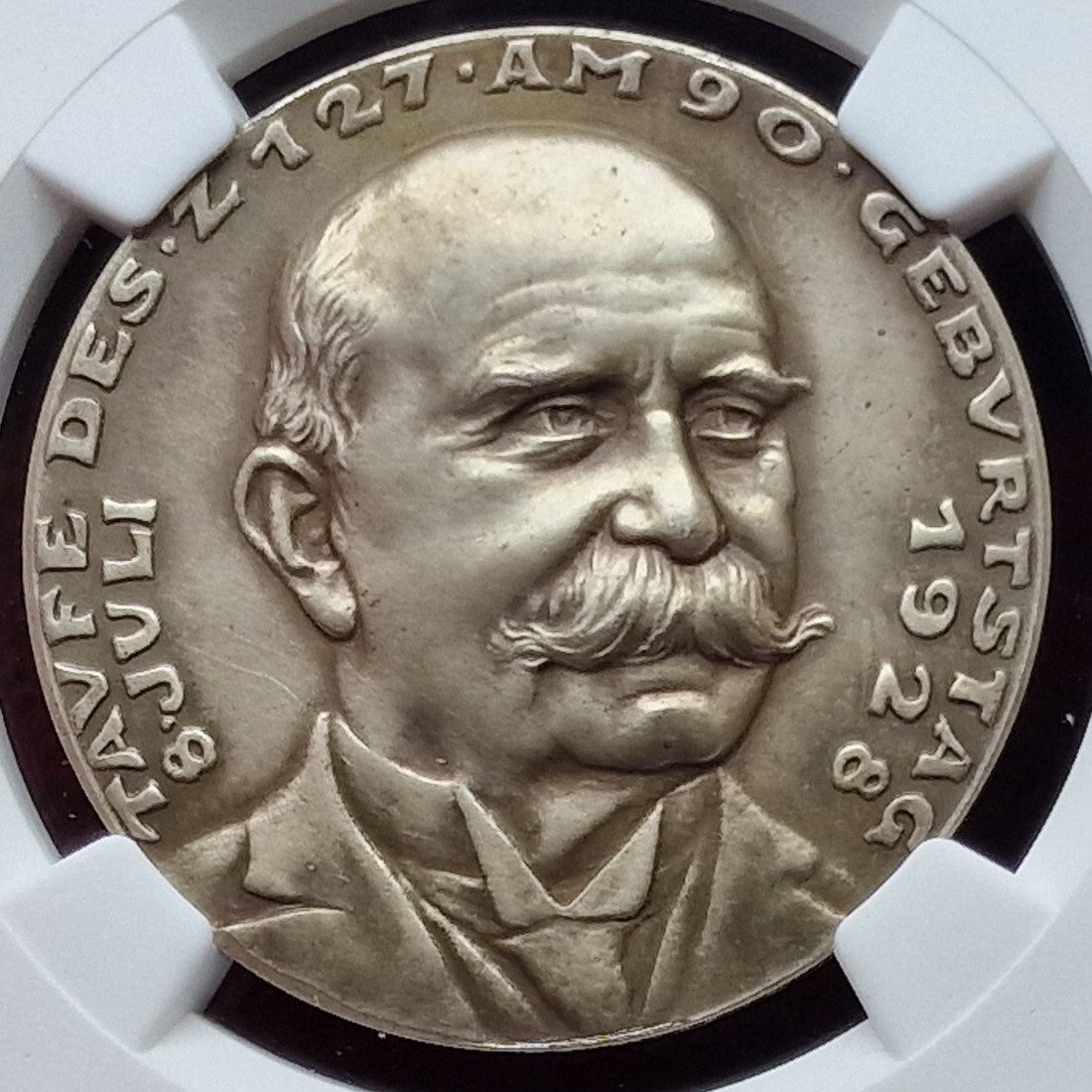 Deutschland Weimarer Republik Germany SILVER Silbermedaille 1928-DATED ...