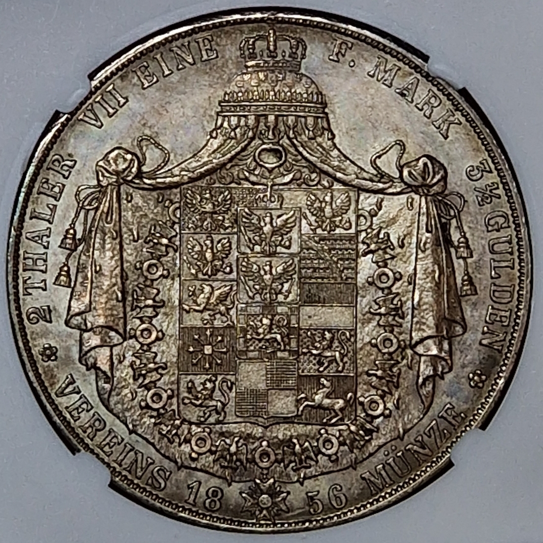 Brandenburg Preußen Königreich Germany Prussia 2 Taler Doppeltaler 1856 ...