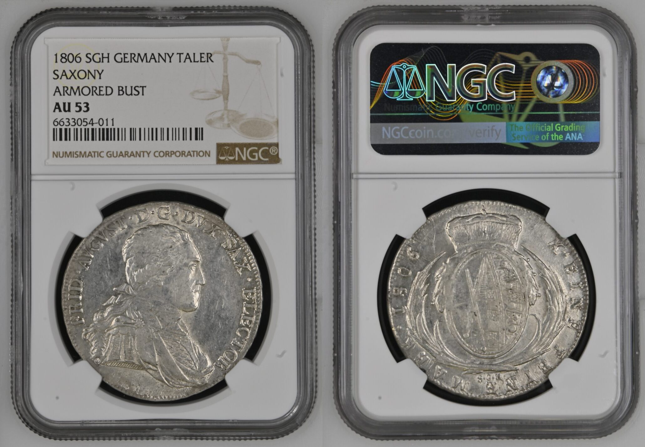 Germany Deutschland Sachsen Saxony Taler Konventionstaler 1806 SGH ...
