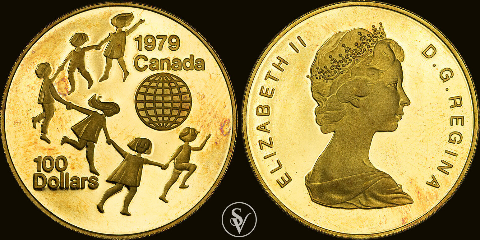 Canada 100$ 1979 International year of the child | MA-Shops